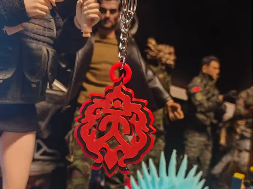 JX3 - Tian Ce Keychain - Free 3D Print Model - MakerWorld