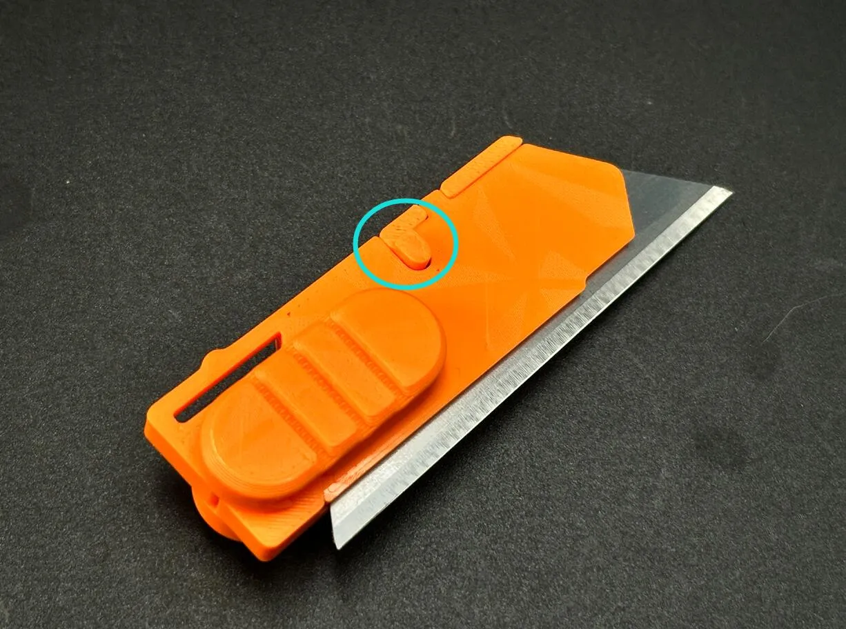 Fully 3D-Printed Compact Utility Cutter - Free 3D Print Model - MakerWorld