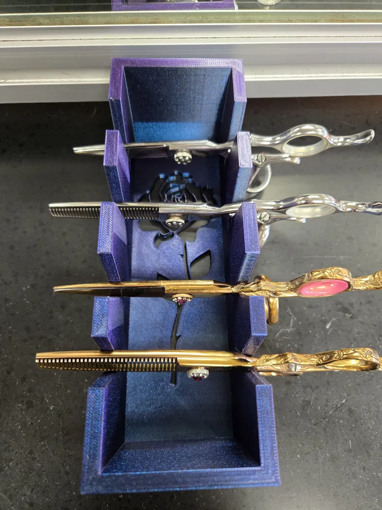 Rose Shear holder - Free 3D Print Model - MakerWorld