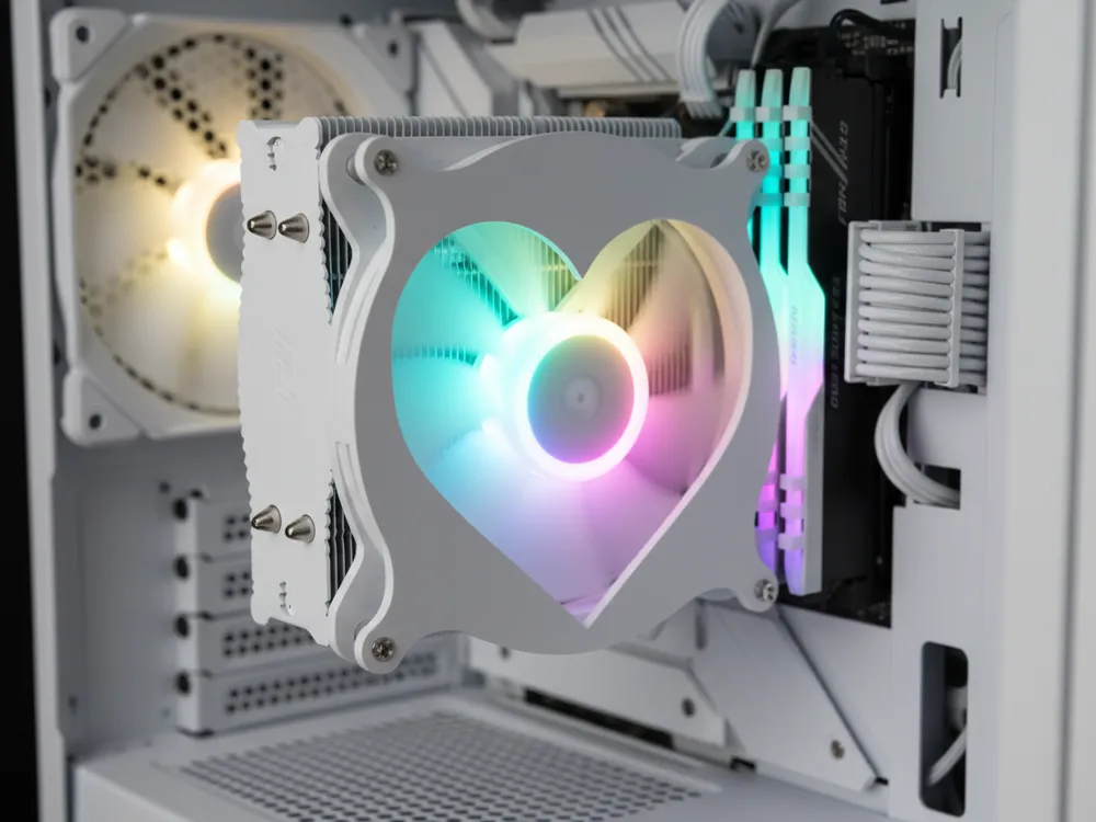 heart cover for 120mm pc fan case by 3DSQUARES.BH MakerWorld: Download ...