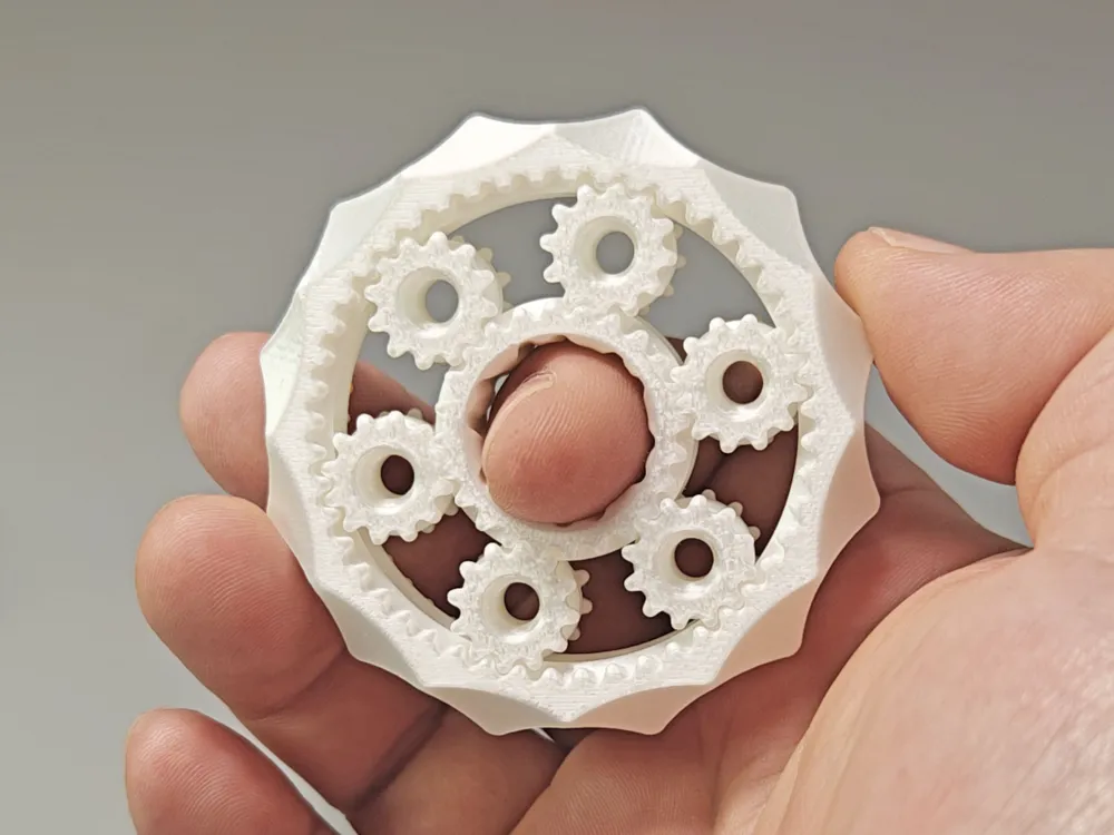 Pião de Dedo Pequeno, Engrenagem Planetária, Brinquedo Anti-estresse ...