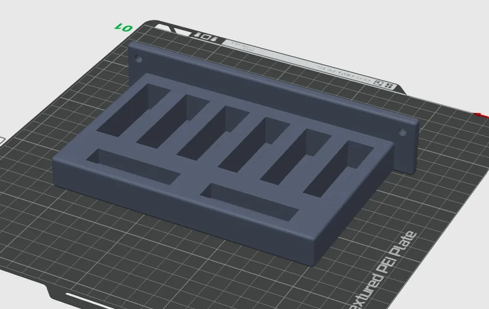 Tool holder for sewing machine table side - Free 3D Print Model ...