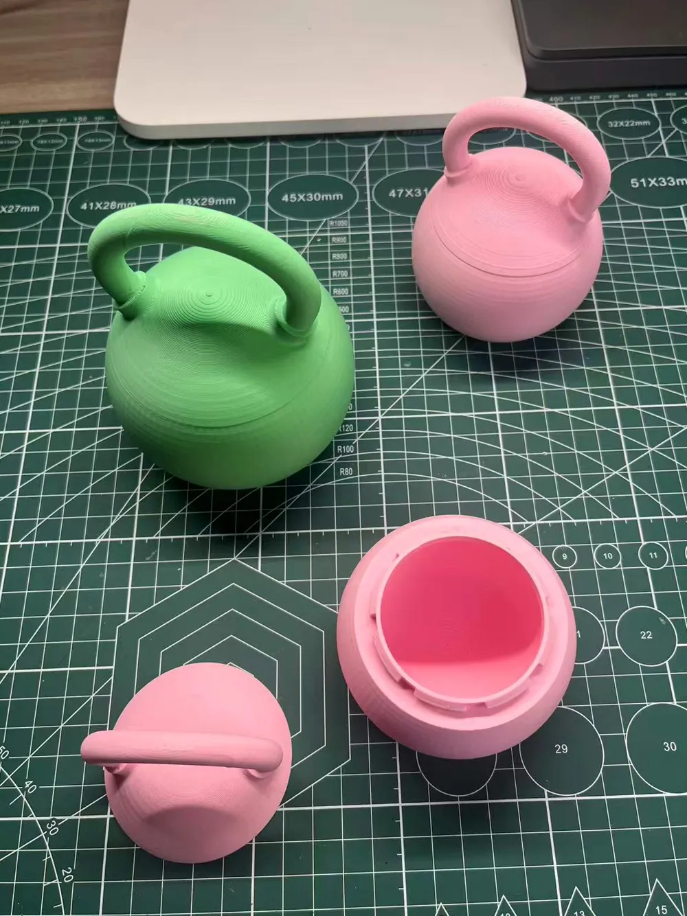 Pote de Kettlebell - Modelo gratuito para impressão 3D - MakerWorld