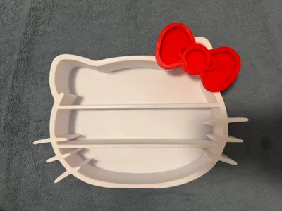 Hello Kitty Storage Shelf Hello Kitty Figurine - Free 3D Print Model ...