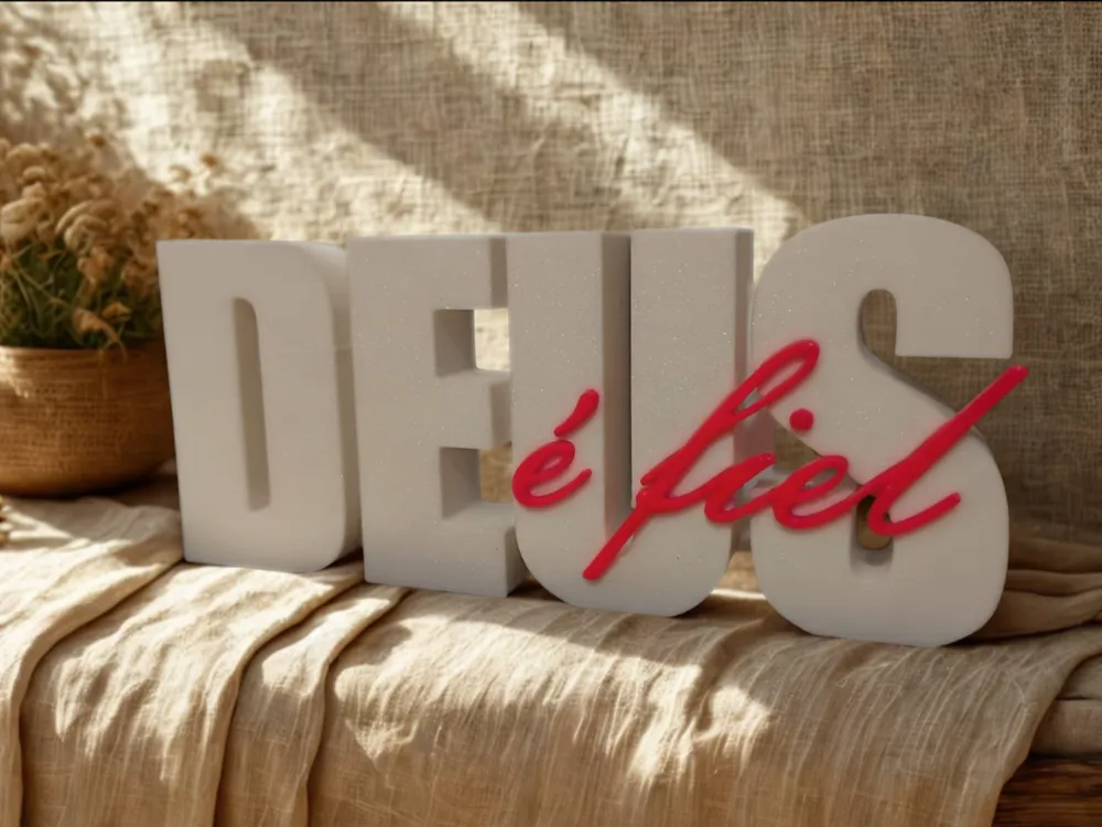 God is Faithful - Free 3D Print Model - MakerWorld