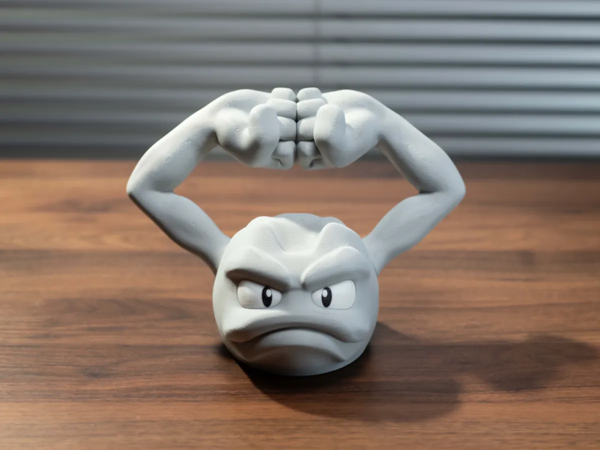 074 Geodude Pesa rusa (con peso adicional) por Ikeda MakerWorld ...