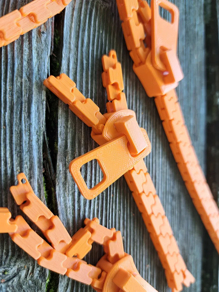 Printable Zipper by wrenc MakerWorld: Download Free 3D Models