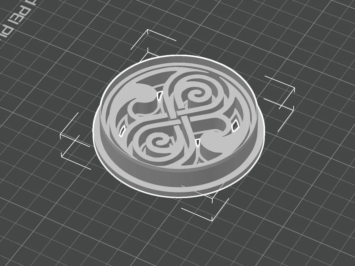 Doctor Who Seal of Rassilon Cookie Cutter by Haydn MakerWorld: Download ...