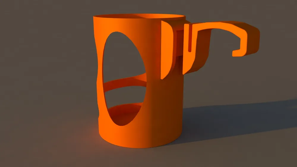Cup Holder por FormFrei3D MakerWorld: Descarga Modelos 3D Gratuitos