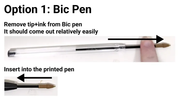 #2 Pencil Pen | Looks just like a real pencil! - Free 3D Print Model ...