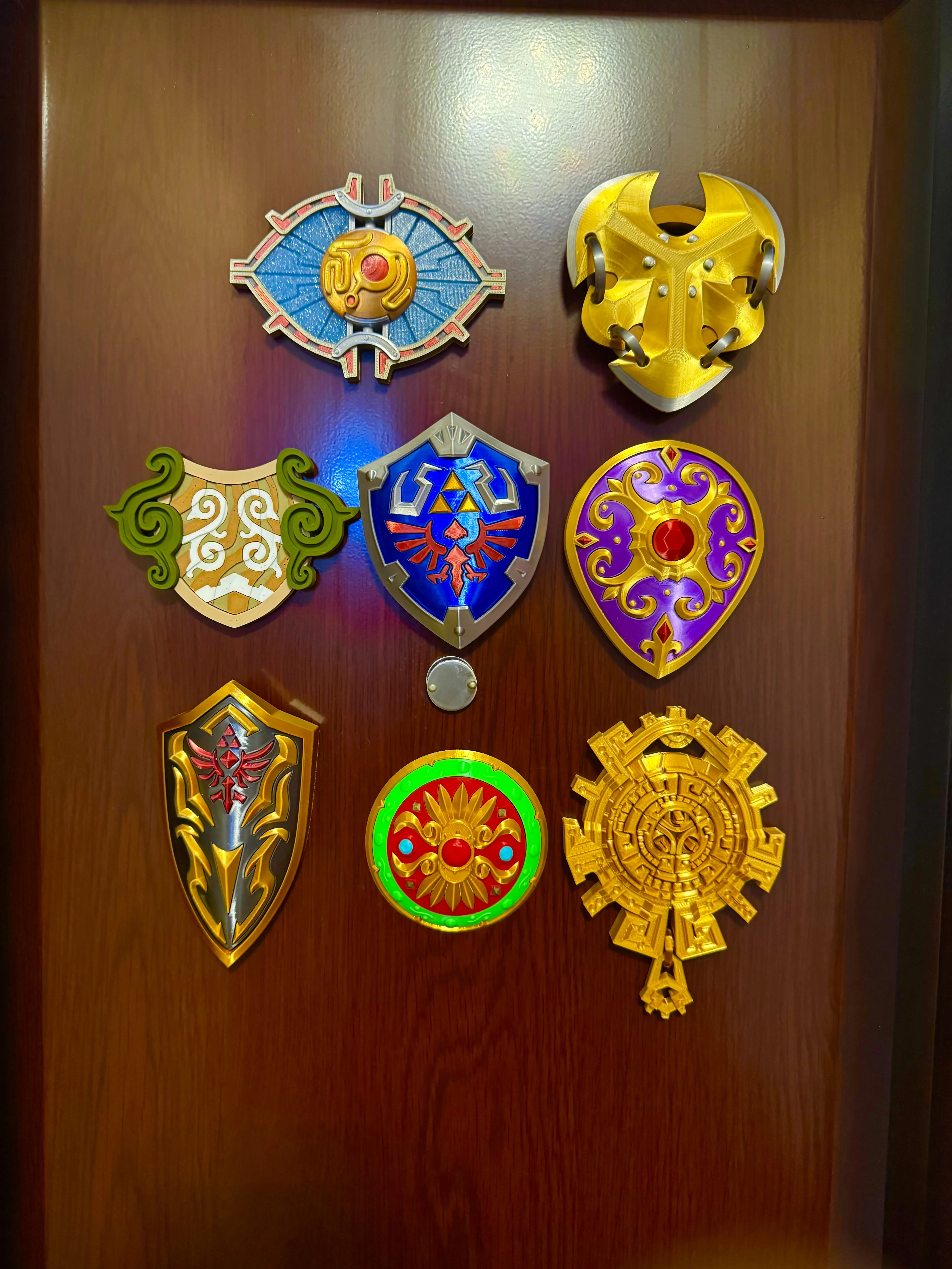 The Legend of Zelda Sun Shield Magnet - Free 3D Print Model - MakerWorld