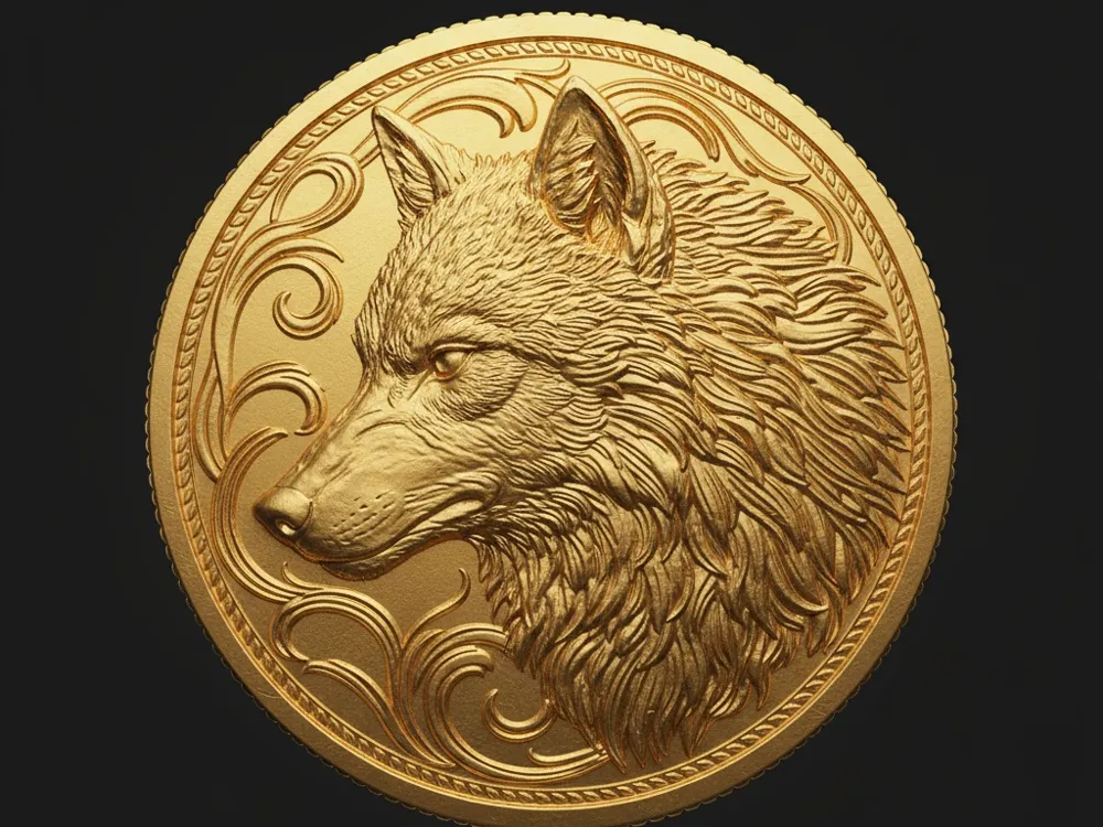 Wolk 2 Token - Free 3D Print Model - MakerWorld