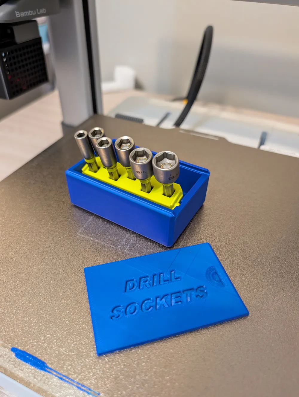 Ryobi Drill Socket Case - Free 3D Print Model - MakerWorld