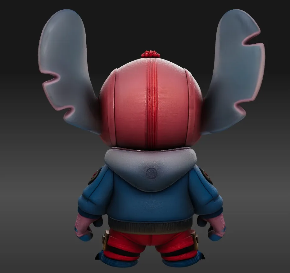 Deadpool Stitch by 👑𝔄𝔰𝔱𝔯𝔬-3𝔇-𝔄𝔯𝔱👑 MakerWorld: Download Free 3D Models
