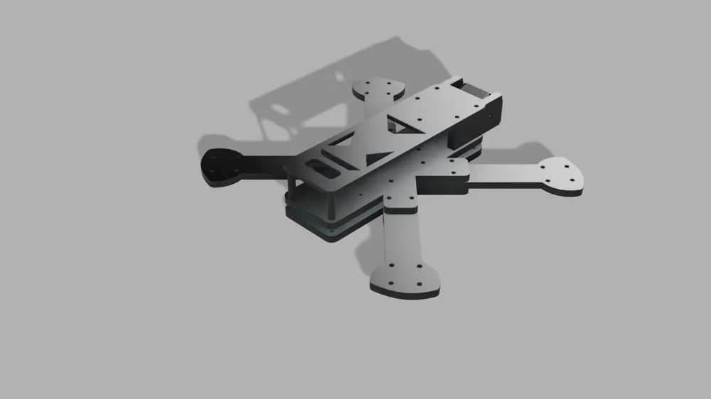 Drone frame - Free 3D Print Model - MakerWorld