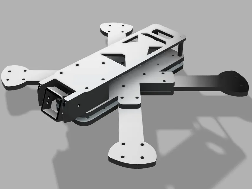 Drone frame - Free 3D Print Model - MakerWorld