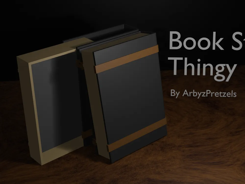 Book Storage Thingy - Free 3D Print Model - MakerWorld