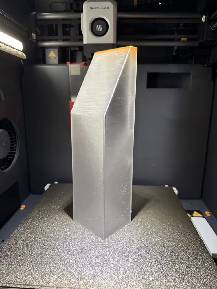 Magnetic Bambu Lab P1SC/X1 Slide Poop Bin with Enclosed Exhaust Maker ...