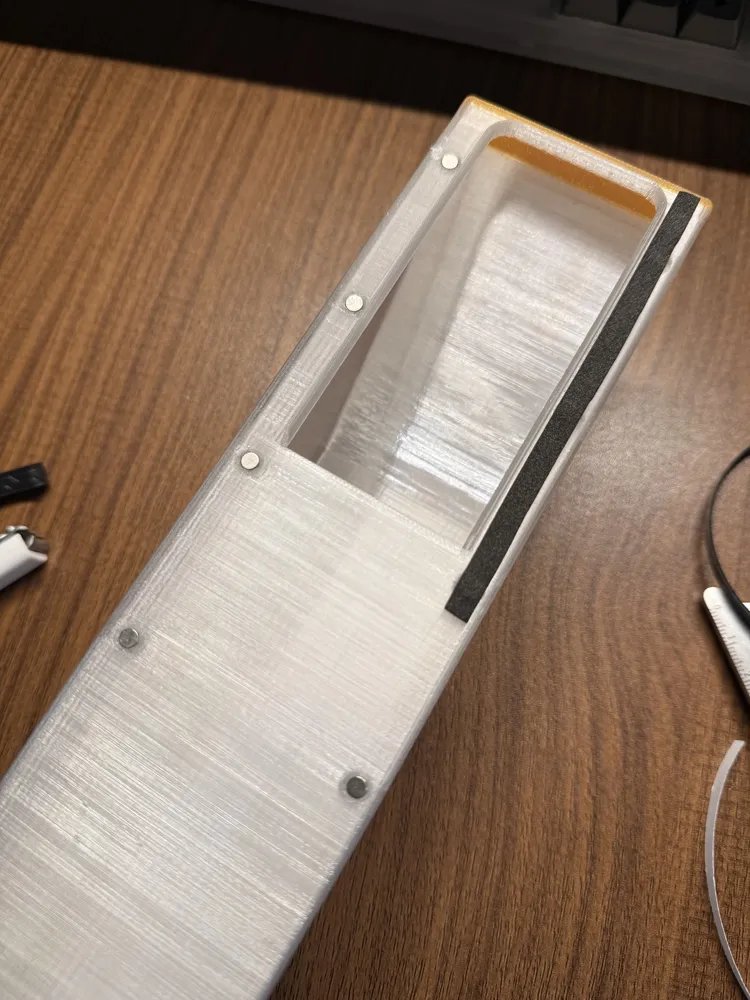 Magnetic Bambu Lab P1SC/X1 Slide Poop Bin with Enclosed Exhaust Maker ...