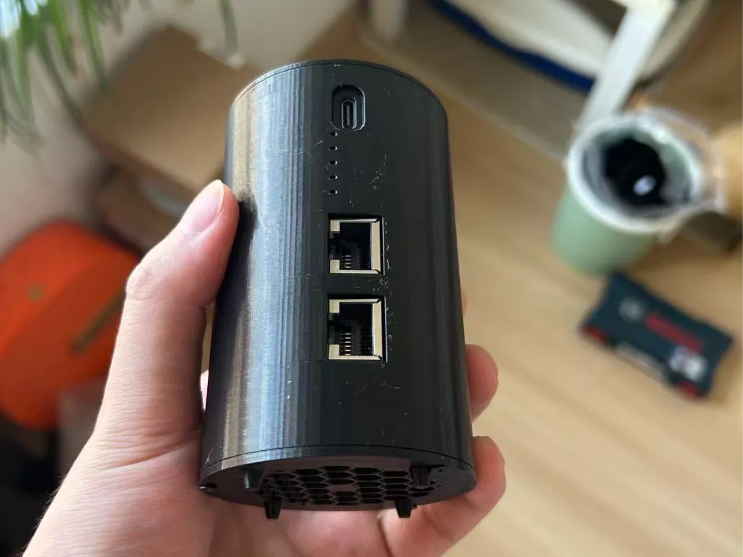 AirPi5000M 3D Printed Cylindrical Enclosure by user_552893897 ...