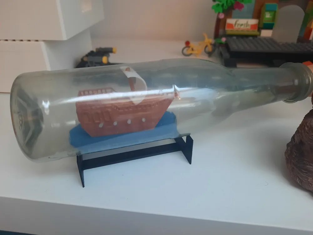 Benchy in a bottle! by SlothBoxBoy MakerWorld: Download Free 3D Models