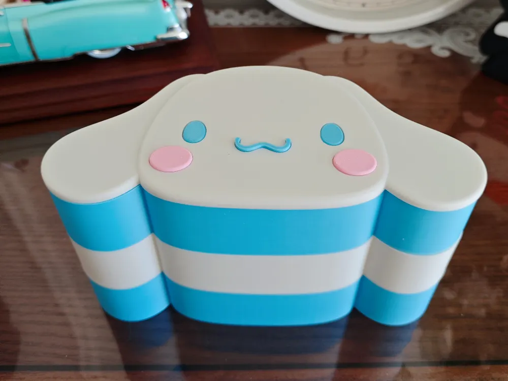 시나모롤 회전 수납함 cinnamoroll 다층 수납함 만화 수납 주얼리함 장신구함 데스크탑 수납함 산리오 - 무료 3D 프린트 ...