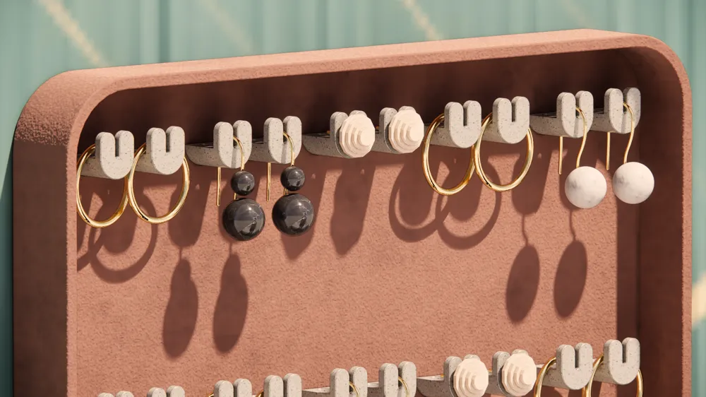 Soporte para accesorios - montaje en pared con cinta de doble cara ...