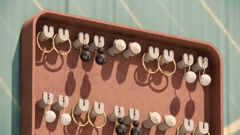 Soporte para accesorios - montaje en pared con cinta de doble cara ...