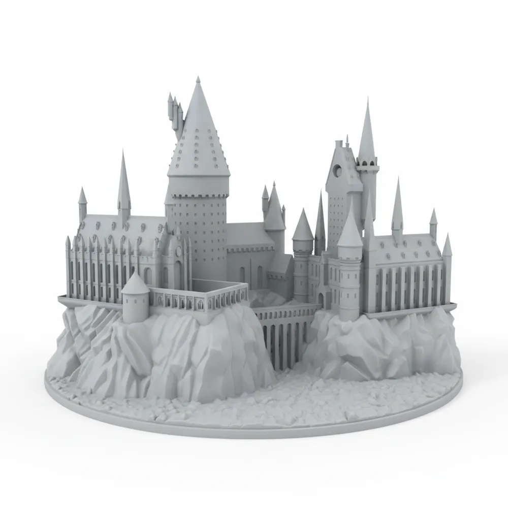 Hogwarts - Free 3D Print Model - MakerWorld