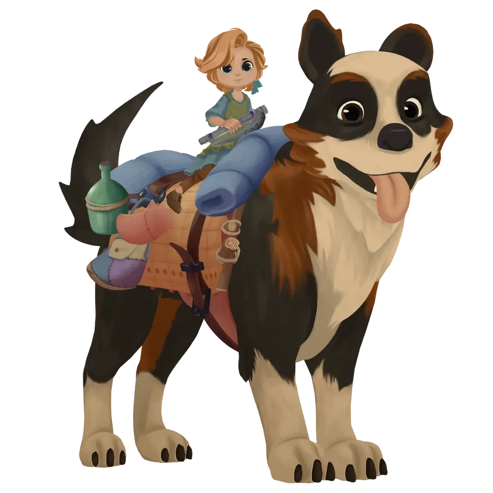 Leeli Wingfeather Riding Nugget - Free 3D Print Model - MakerWorld