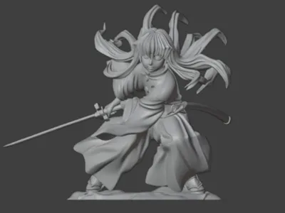 Muichiro Tokito (Demon Slayer) - Free 3D Print Model - MakerWorld