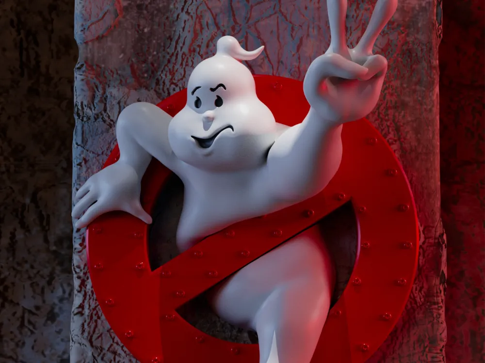 Amazing Ghostbusters 2 LOGO – Wall Hanging - Free 3D Print Model ...