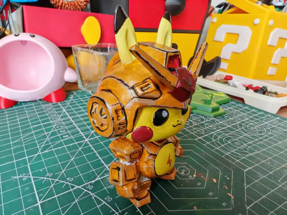 Mecha Pikachu Lab by user_587375577 MakerWorld: Download Free 3D Models