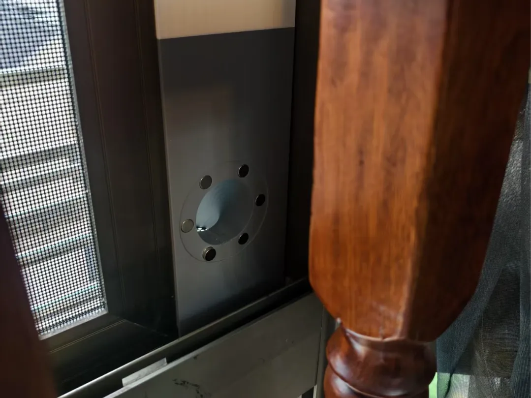 Exhaust external discharge solution, window screen exhaust baffle by ...