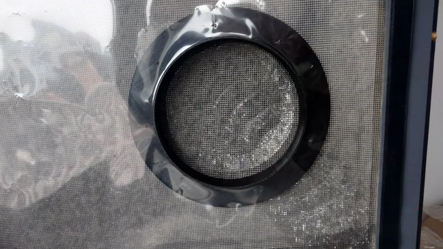 150 Aluminum Foil Duct Screen Window Exhaust Magnetic Adapter Ring ...