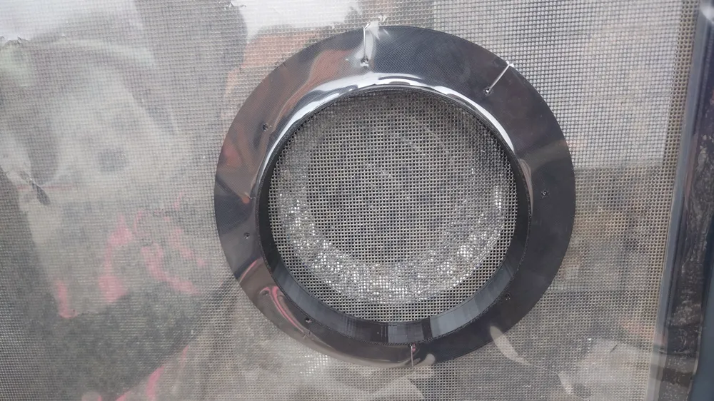 150 Aluminum Foil Duct Screen Window Exhaust Magnetic Adapter Ring ...