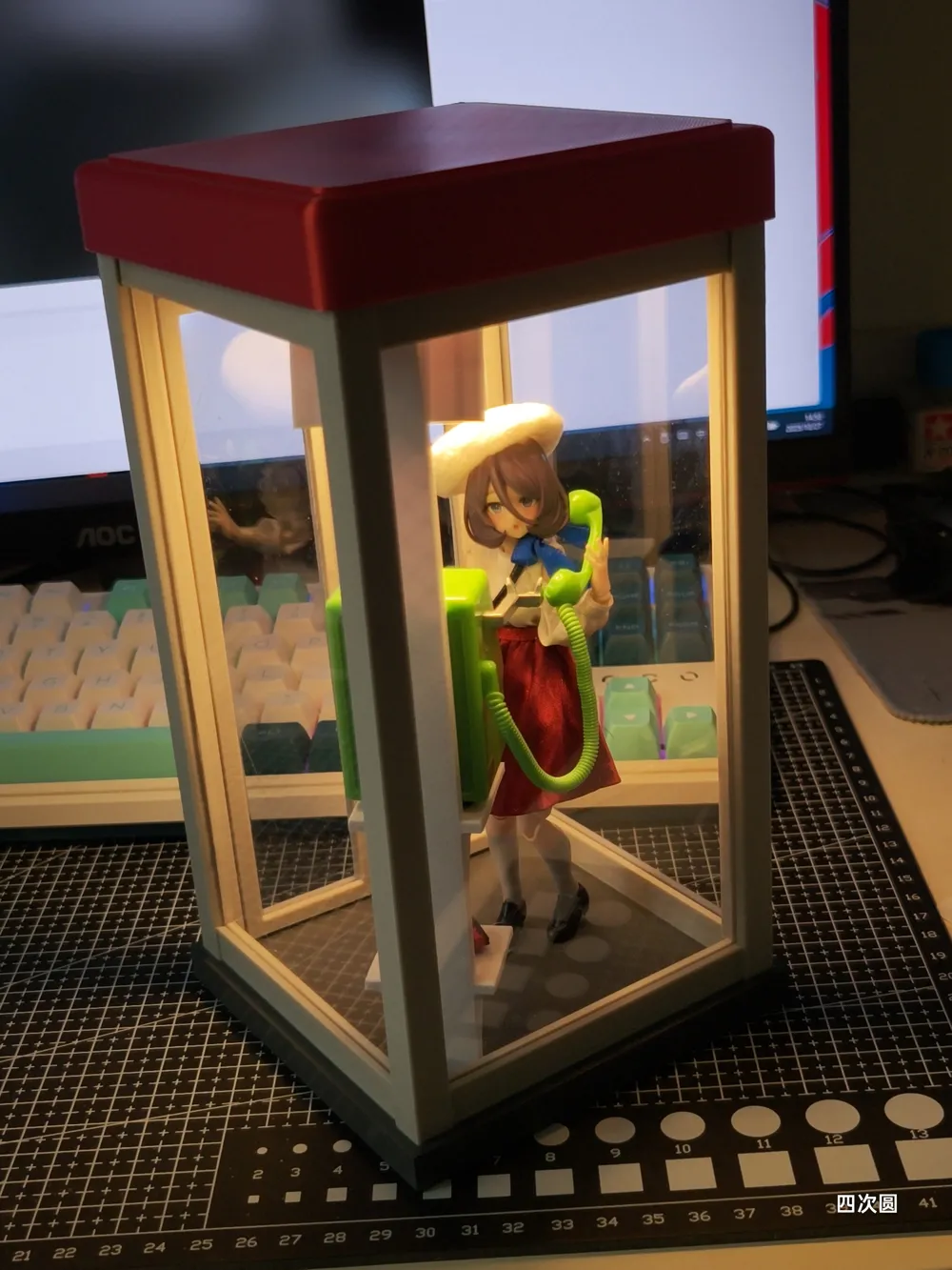 1/12 Chainsaw Man Reze Arc Phone Booth by user_2931557896 MakerWorld ...