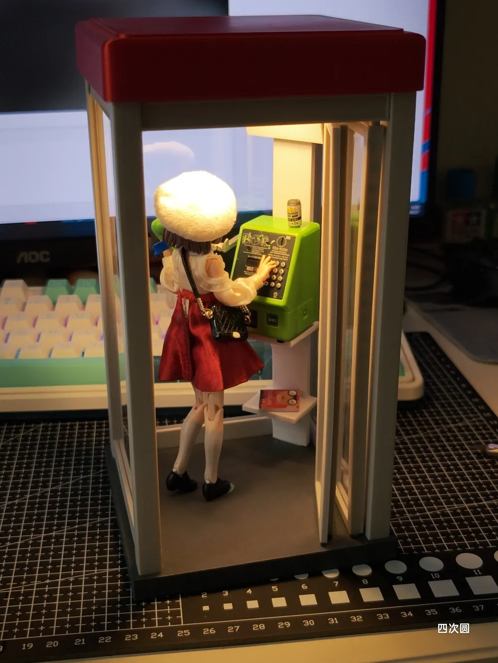 1/12 Chainsaw Man Reze Arc Phone Booth by user_2931557896 MakerWorld ...