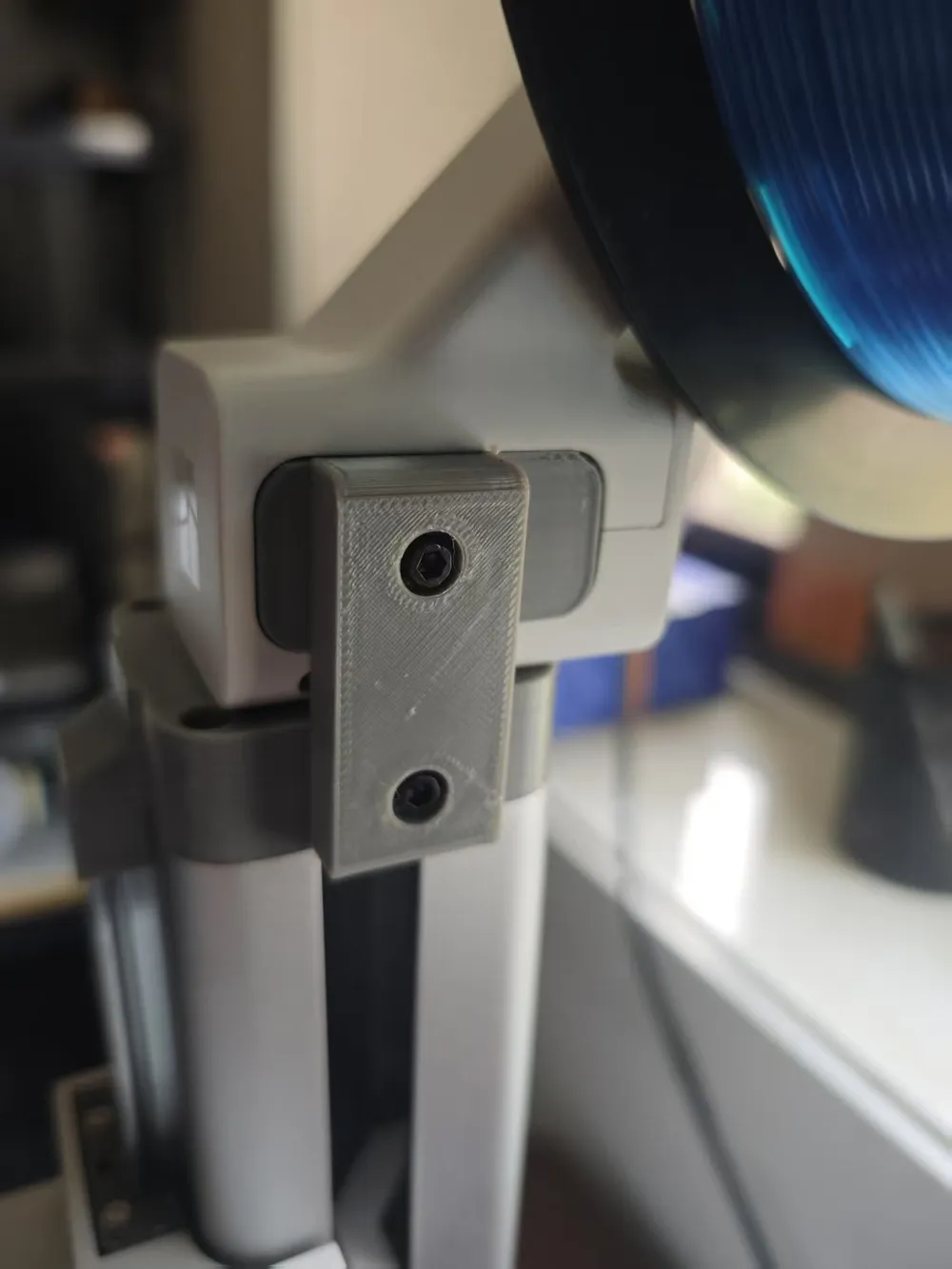 A1 Spool Holder on A1 mini Top Mount - Free 3D Print Model - MakerWorld