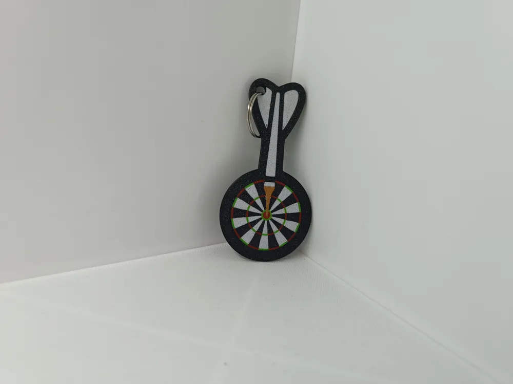Darts Keychain - Free 3D Print Model - MakerWorld