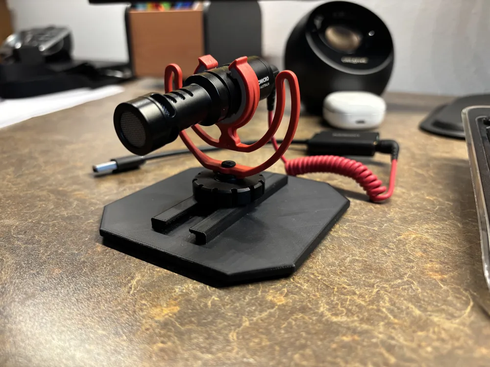 Rode Mic Base - Free 3D Print Model - MakerWorld