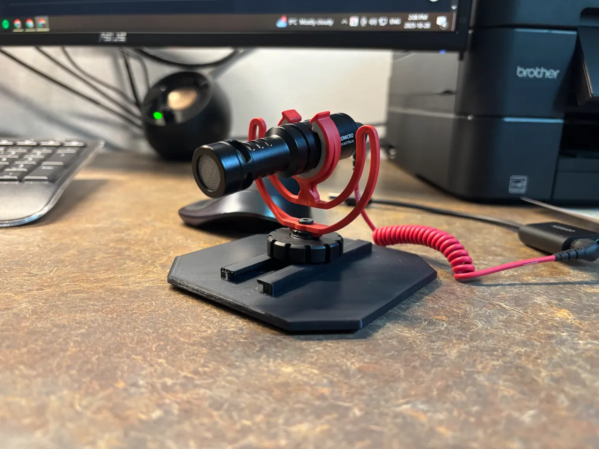 Rode Mic Base - Free 3D Print Model - MakerWorld