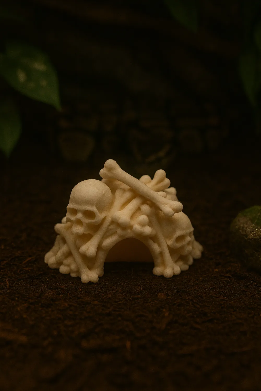 Bone Pile Skull Reptile Hide - Free 3D Print Model - MakerWorld