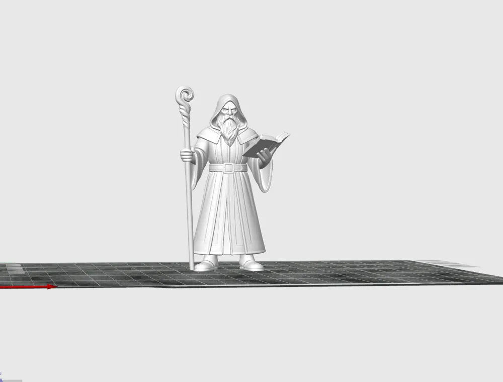 Wizard (ver.2) figurines by Atomic MakerWorld: Download Free 3D Models