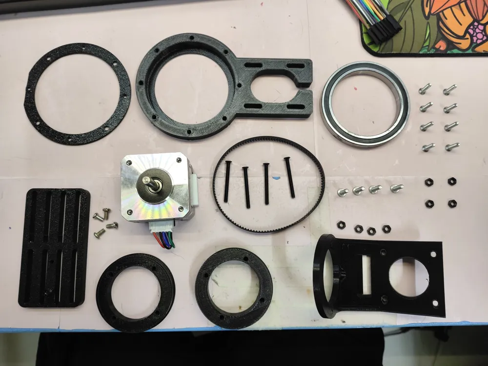 Stepper Motor 360-degree Pan-Tilt Platform - For Electronic ...
