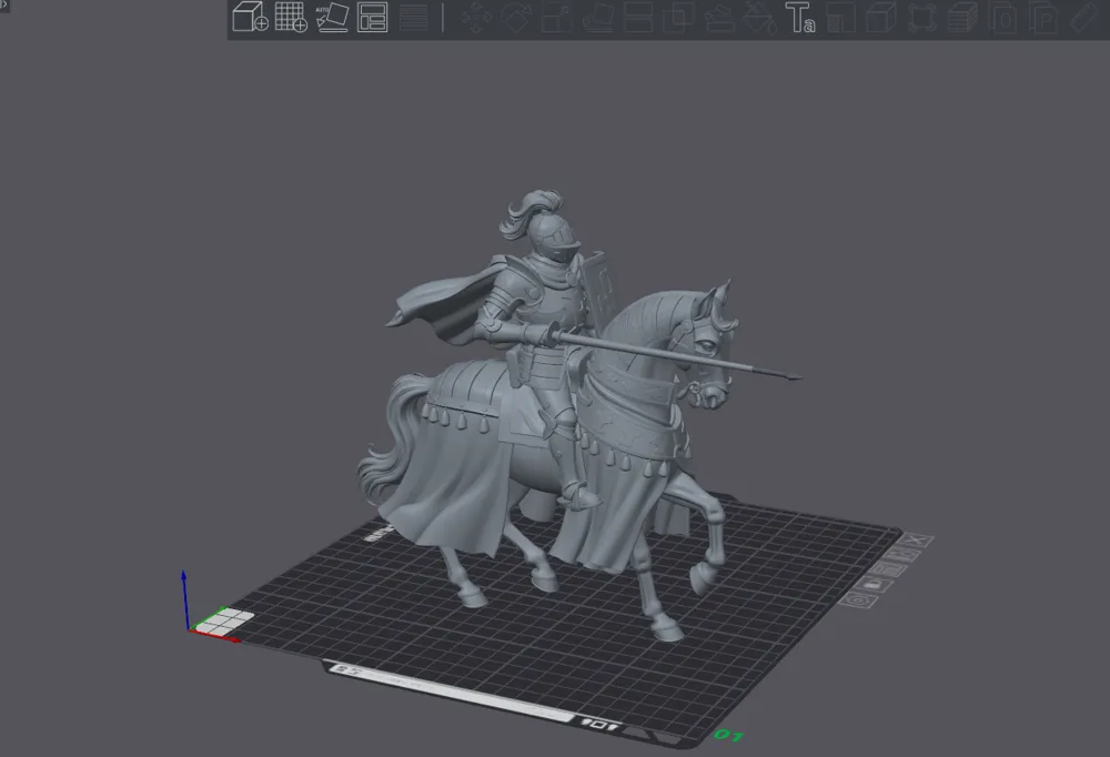 骑士 - 免费 3D 打印模型 - MakerWorld
