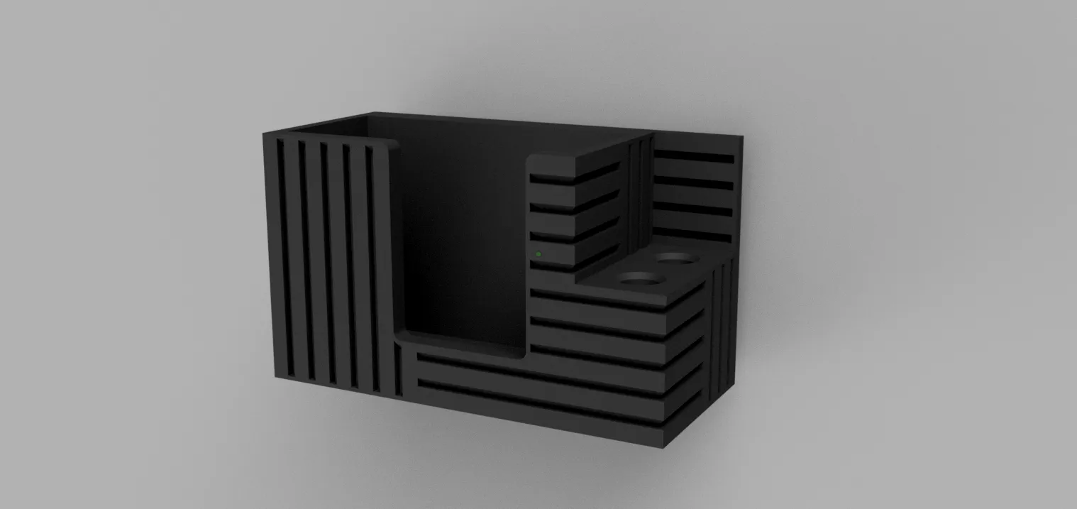 OBSIDIAN - SKADIS Pegboard Boxes and Holders - Free 3D Print Model ...