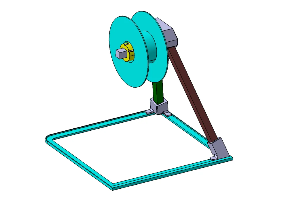 P1S/P2S Universal TPU Ultra-low Rolling Resistance Filament Holder ...