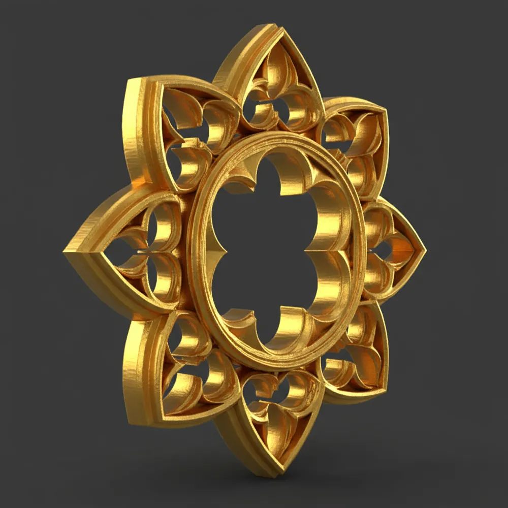 Gothic Rose Window Wall Decoration Medieval Church by o0 john titor 0o ...