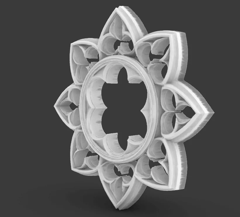 Gothic Rose Window Wall Decoration Medieval Church by o0 john titor 0o ...
